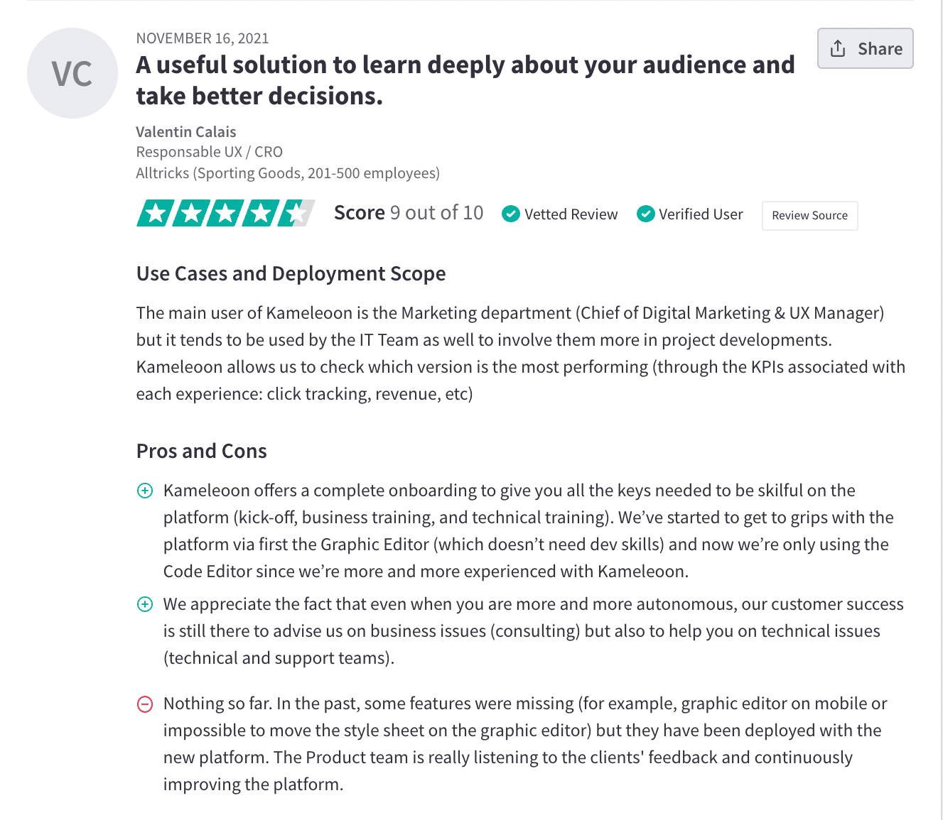 A B Testing Tools Kameleoon Vs Convert Figpii Blog